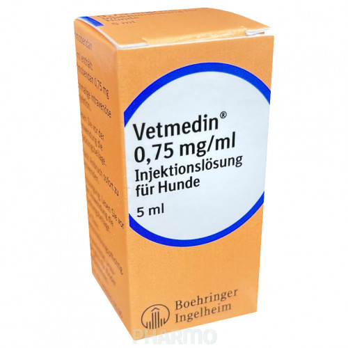 Vetmedin 0,75 mg/ml (DE) , 5 ml | Pharmo