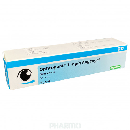 Ophtogent Øjengel 3 mg/g (DE) Benyt 686315 , 4 g | Pharmo